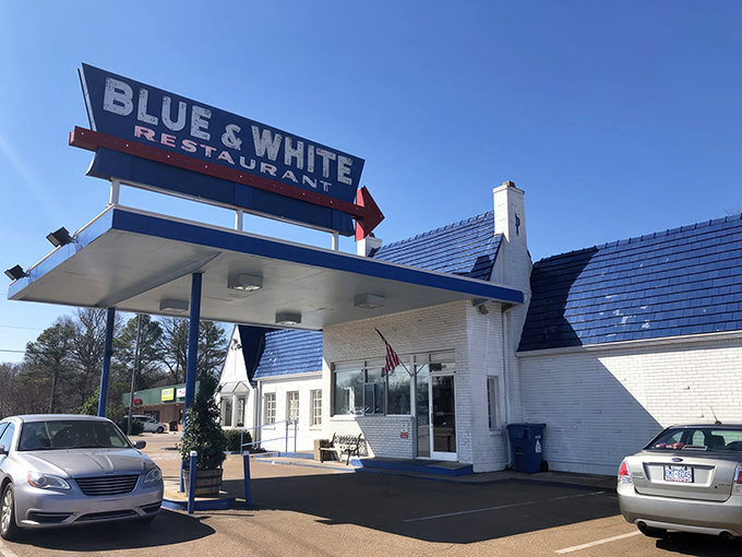 That neon sign isn't just calling truckers home&mdash;it's beckoning all of us to biscuits that would make your grandma jealous. 