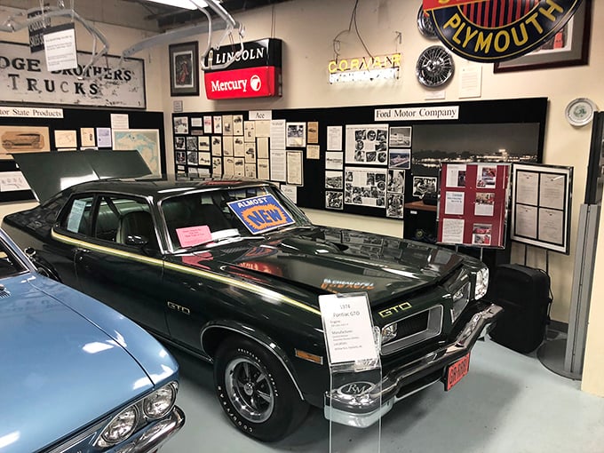 This 1974 Pontiac GTO reminds us of a time when muscle cars weren't just transportation &ndash; they were America's mechanical peacocks, strutting their V8 power down Main Street.