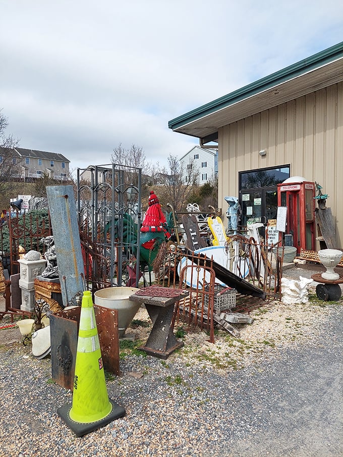 One person's rusty gate is another's garden statement piece. At Duke's Antique Center, treasure hunting becomes an extreme sport.