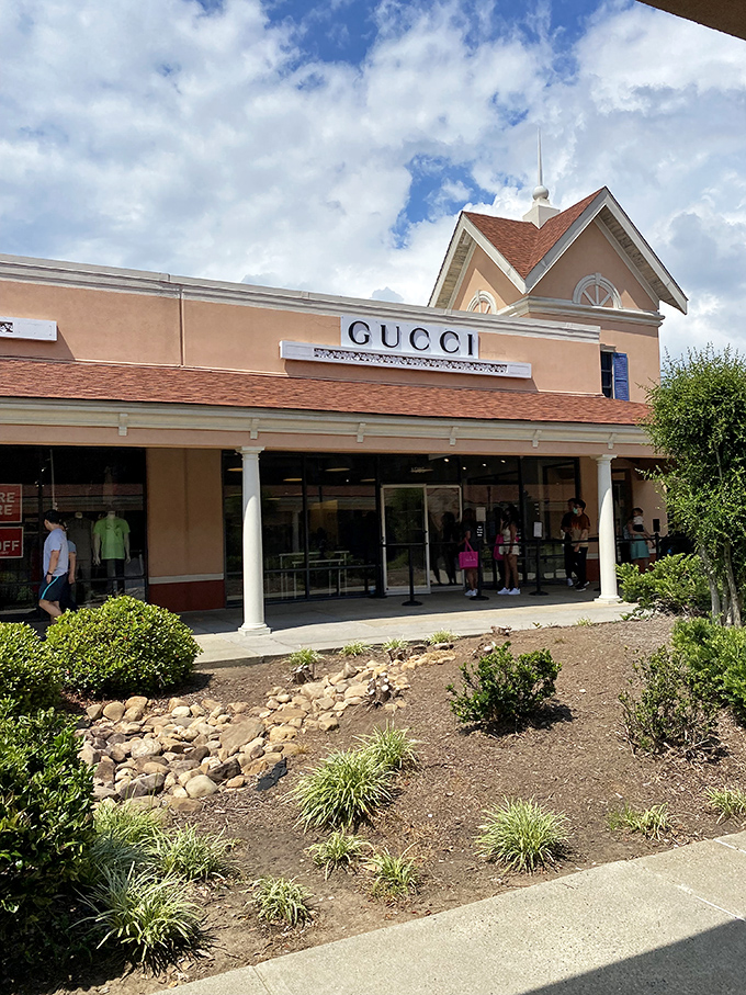 Gucci at outlet prices? It's like finding a unicorn that also does your taxes and brings you coffee.
