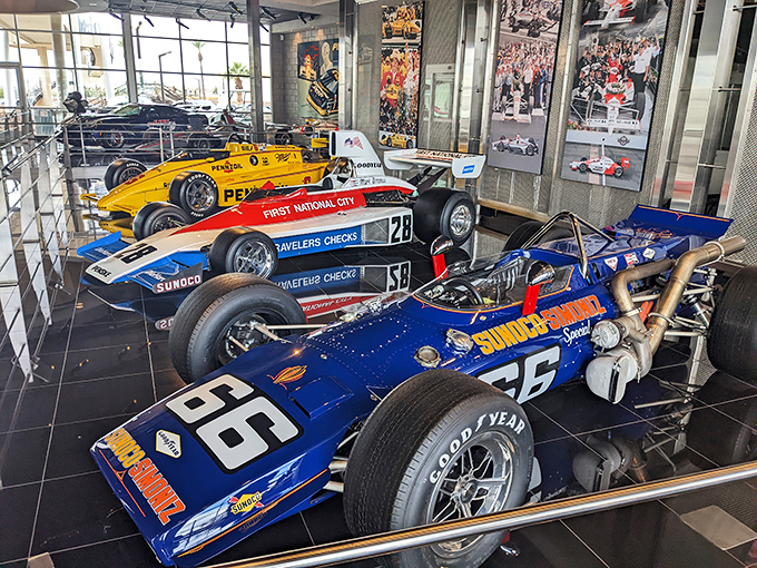 Racing history in technicolor. These aren't just cars&mdash;they're time machines that transport you to moments when champions crossed finish lines and made history.