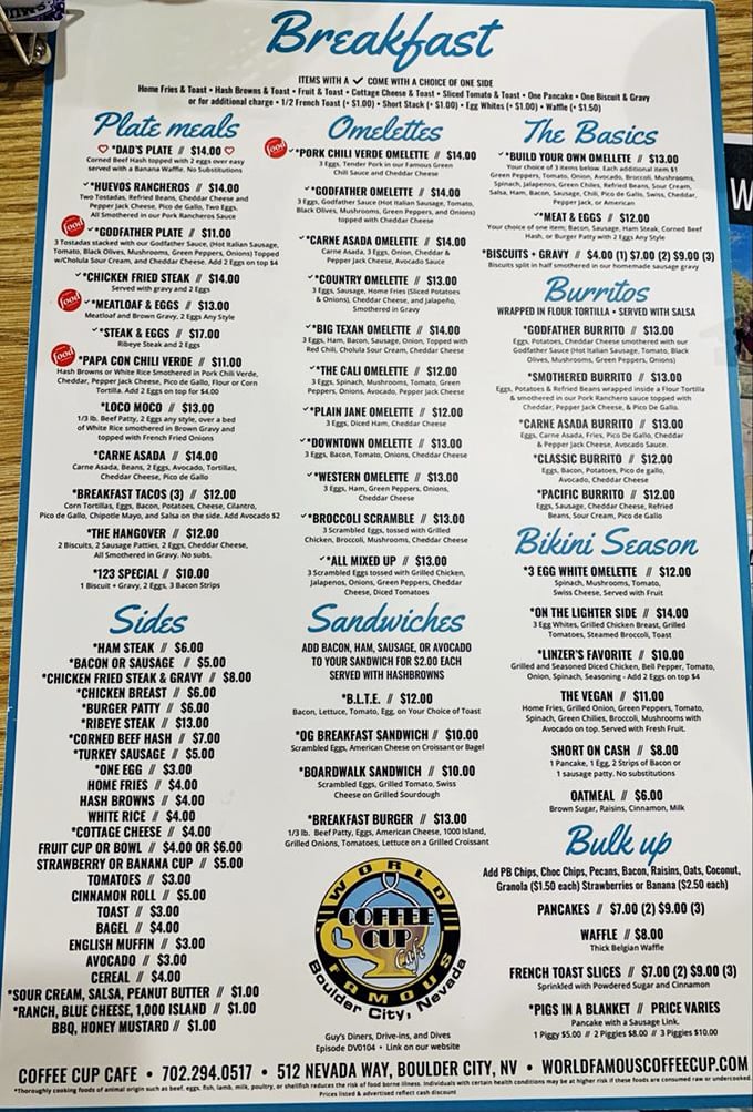 Menu magic that makes decisions delightfully difficult. From "The Hangover" to "Pigs in a Blanket," each option promises a flavor journey worth taking.