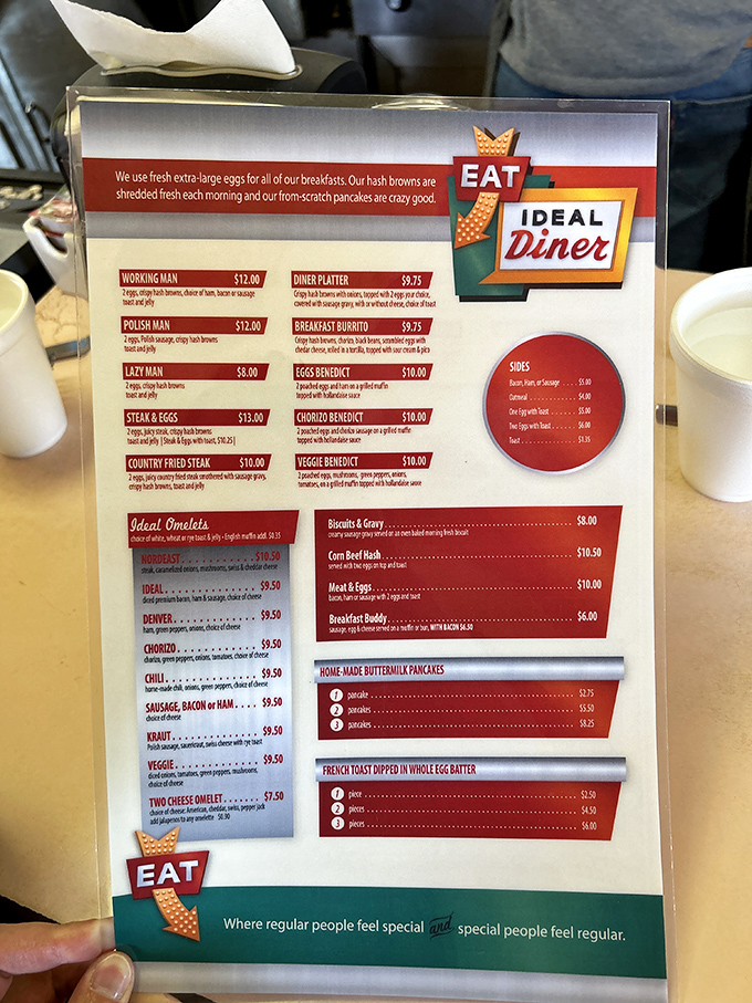 When a menu proudly declares "where regular people feel special," you know you've found authentic comfort.