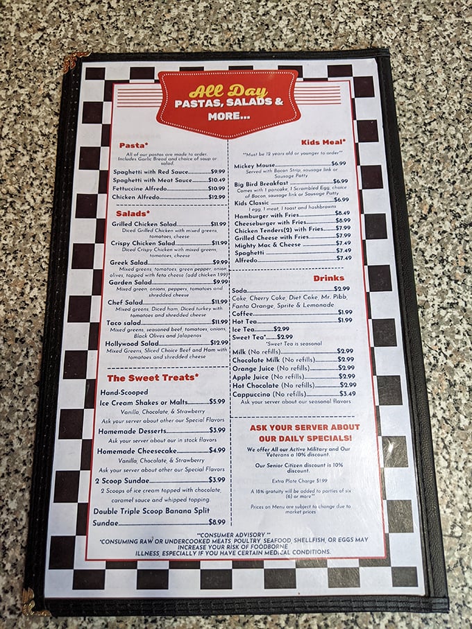 Every menu item tells a delicious story, but that chicken fried steak steals the spotlight.