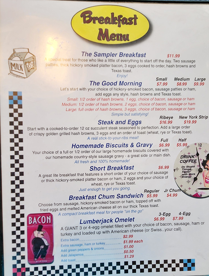 This menu isn't trying to reinvent breakfast&mdash;it's perfecting the classics that have been comforting hungry Americans since Buddy Holly topped the charts.