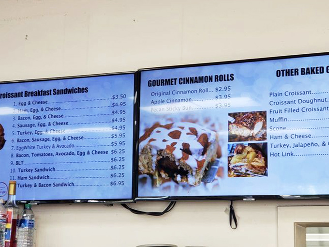 The menu board &ndash; where dreams are catalogued and calorie counting goes to die. Choose your own adventure.