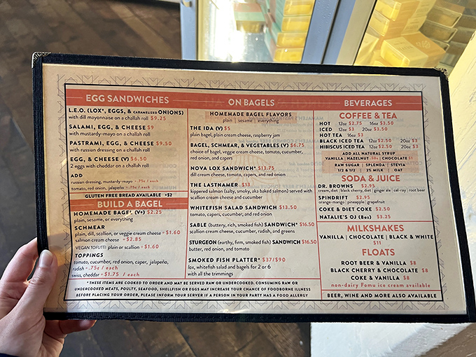 The menu reads like a love letter to Jewish deli classics&mdash;each item promising a direct connection to generations of culinary wisdom.