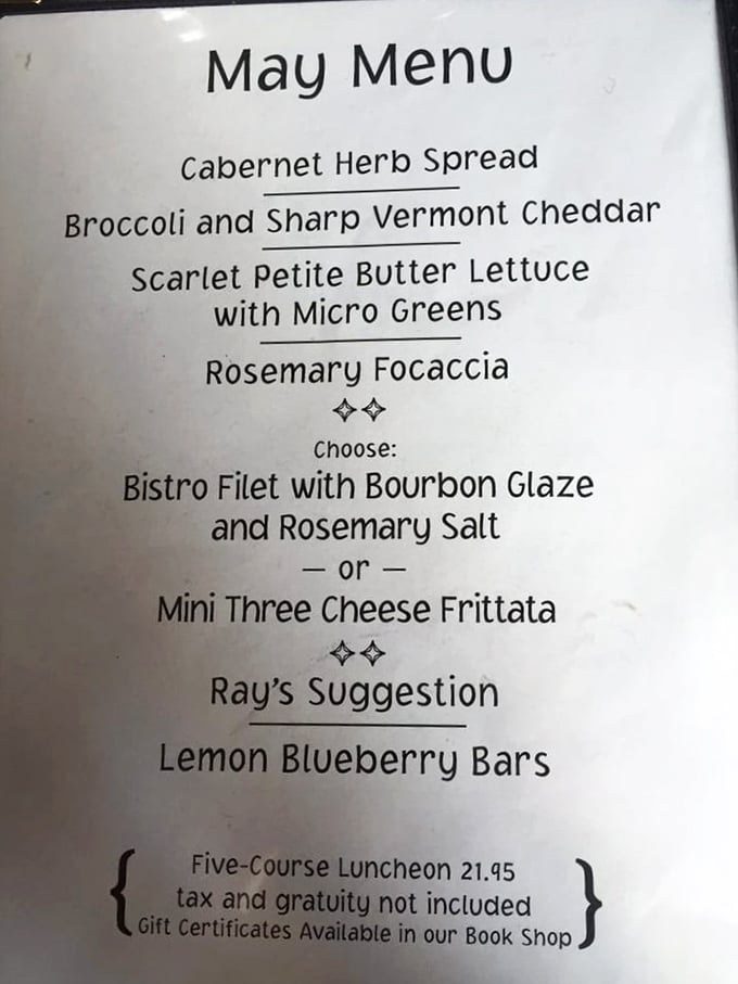A menu that changes monthly keeps locals coming back. May's bourbon-glazed filet might be worth wrestling a wolf for.