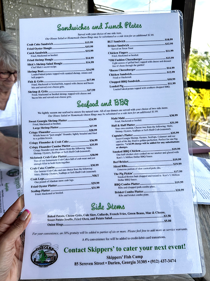 This menu isn't just a list of options&mdash;it's a treasure map where X marks the spot for your next food obsession.