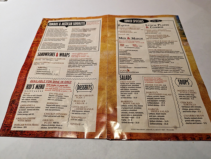 A menu that requires strategic planning: do you go for the tried-and-true favorites or venture into uncharted culinary territory? Life's big decisions happen here.