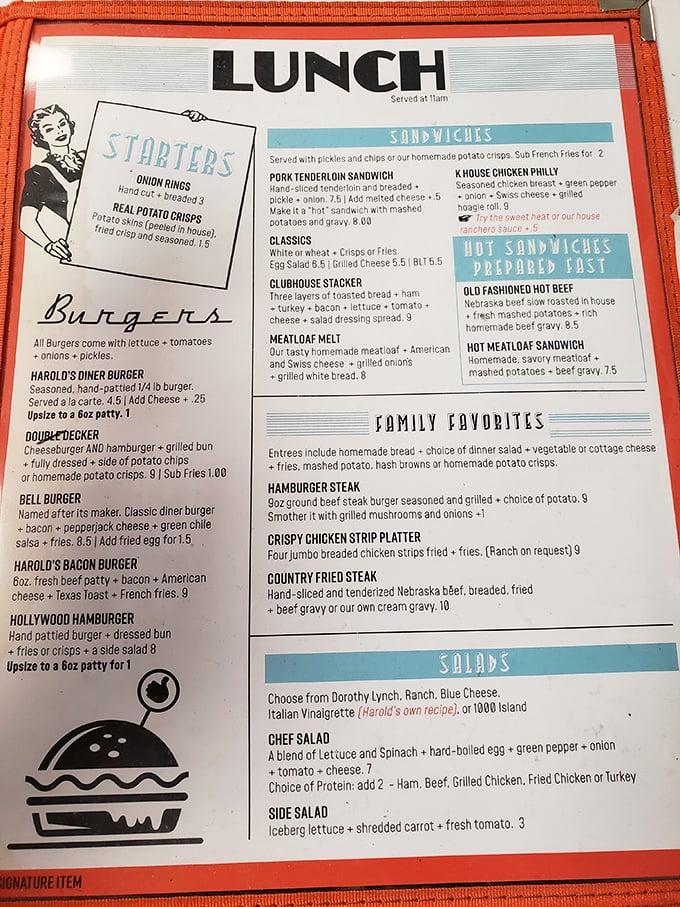 A menu that doesn't need fancy fonts or pretentious descriptions &ndash; just honest food that speaks for itself.