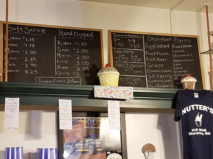 This isn't just a menu; it's a roadmap to happiness. Hand-dipped, soft serve, snowballs&mdash;decisions this important shouldn't be rushed.