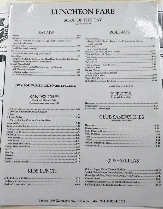 This menu isn't trying to reinvent the wheel&mdash;just perfect it with honest-to-goodness breakfast favorites and lunch options that won't break the bank.