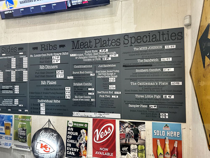 The menu board at Slap's reads like poetry to barbecue lovers&mdash;each category a verse in an epic meat ballad.