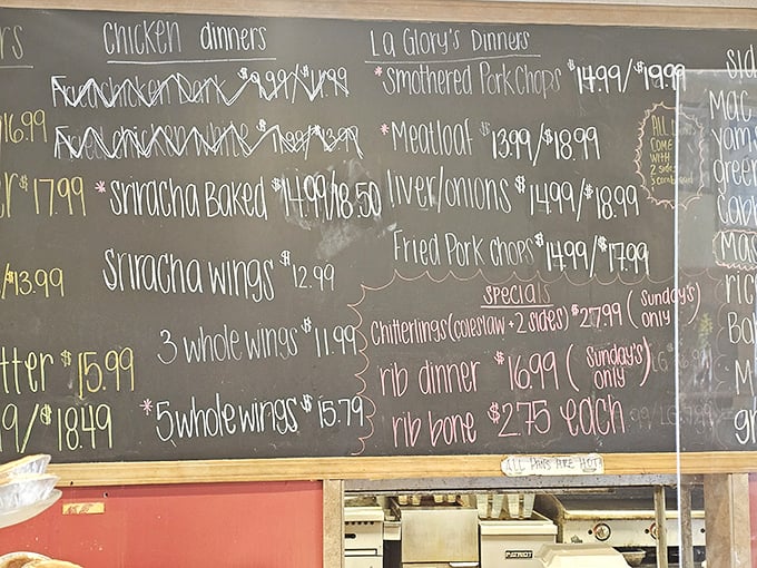 That chalkboard menu isn't just a list&mdash;it's a roadmap to happiness. Each item promises a different kind of comfort.