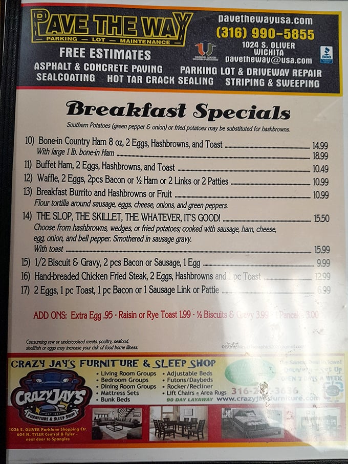 When a menu item is called "THE WHATEVER, IT'S GOOD!" you know you're among people who understand the true meaning of breakfast.