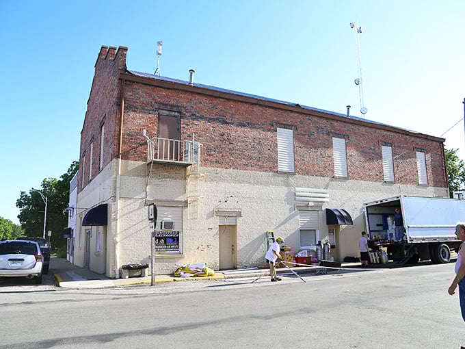 Historic brick buildings stand as testaments to simpler times when downtown was the heart of community life and Amazon was just a river.