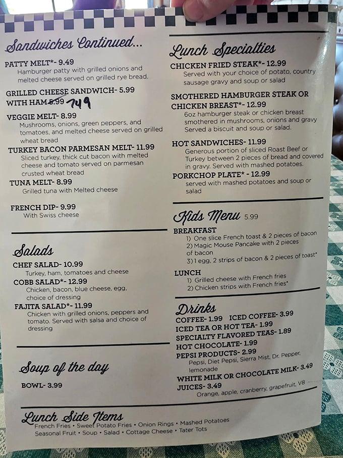 A menu that doesn't need fancy fonts or pretentious descriptions&mdash;just honest food that makes decision-making the hardest part of your visit.