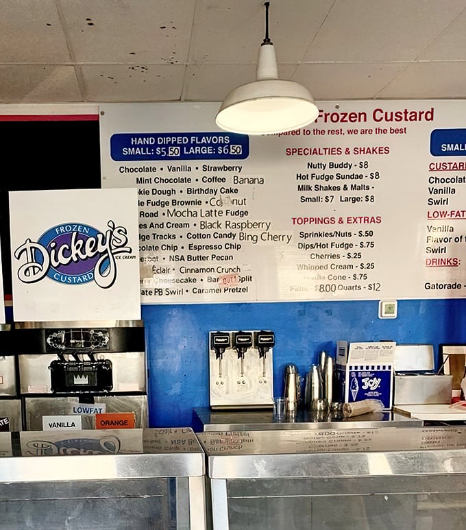 A menu of possibilities that makes choosing just one flavor the hardest decision of your vacation. Life's important dilemmas happen here.