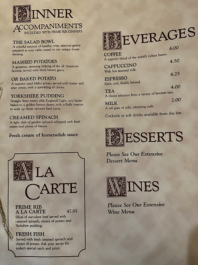 A menu so focused it's zen-like. When you do one thing this perfectly, why complicate matters with endless choices?