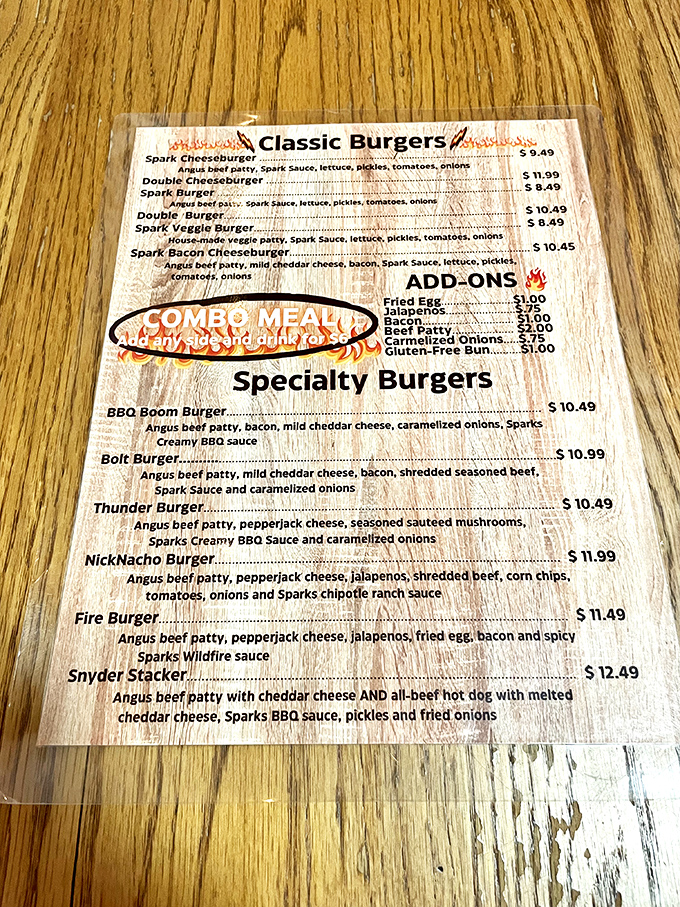 The menu reads like a love letter to beef&mdash;each option more tempting than the last, making decisions deliciously difficult.