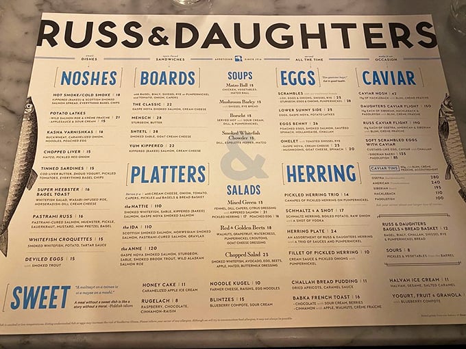 This menu isn't just a list of food; it's a family album of Jewish culinary classics that have comforted generations.