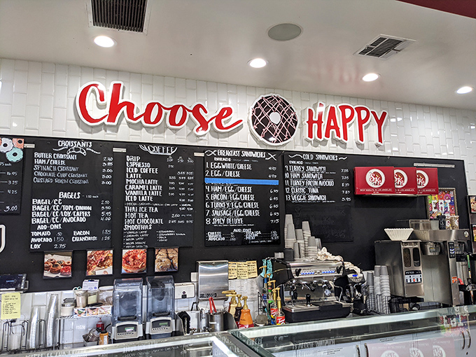 "Choose Happy" isn't just a slogan &ndash; it's sound advice when faced with this menu of possibilities. Decision paralysis has never been so delicious.