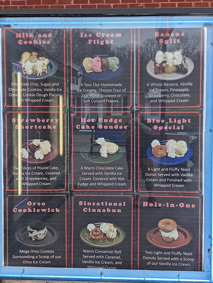 The dessert menu reads like my autobiography's happiest chapters&mdash;where Hot Fudge Cake Sundae meets Oreo Cookiewich in perfect harmony.