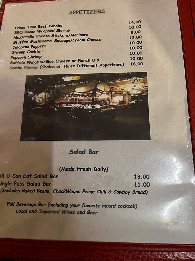 The menu doesn't need fancy fonts or flowery descriptions&mdash;when your steaks speak this loudly, simplicity is the ultimate sophistication