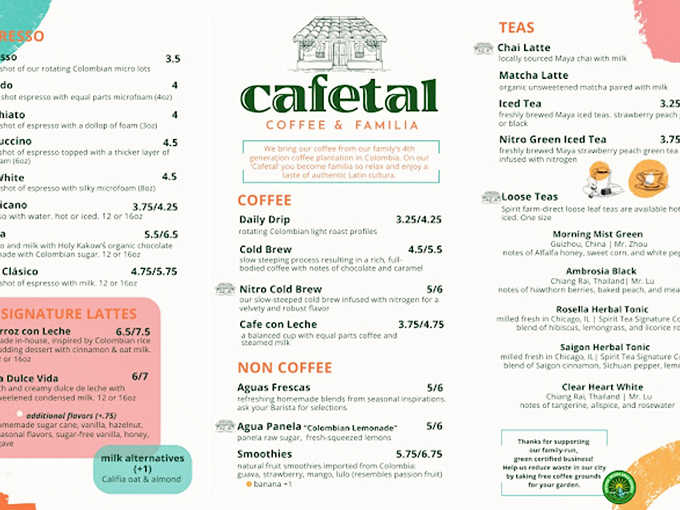 This isn't just a menu; it's a passport to Colombia's coffee regions. Each item tells a story of family traditions and mountain-grown beans that traveled thousands of miles to meet you.