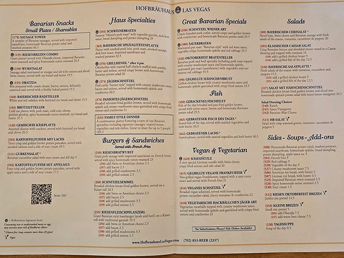 This menu isn't just a list of dishes&mdash;it's a passport to Bavaria. Your stomach is already packing its bags.