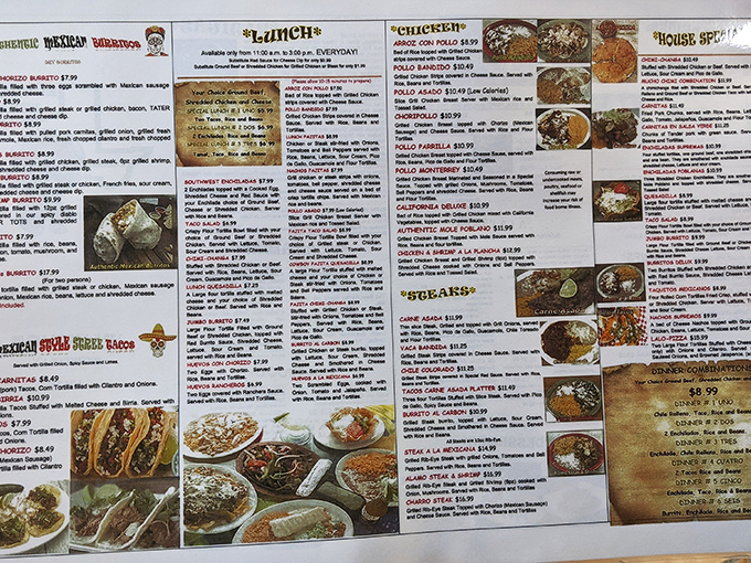 A menu this extensive should come with a map and a tour guide. Decision paralysis has never been so delicious&mdash;good luck choosing just one thing!