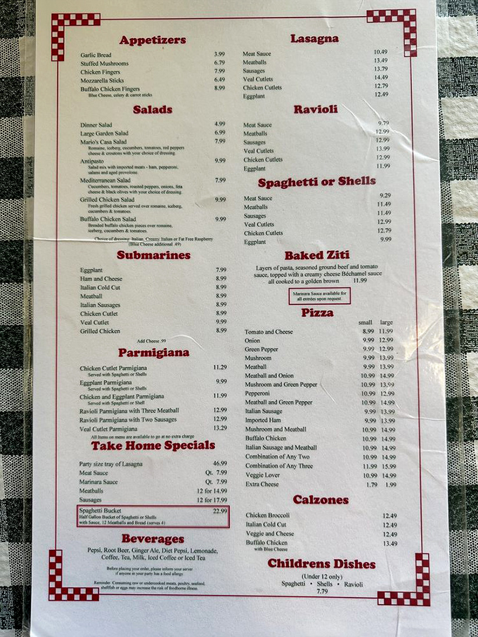 A menu that doesn't need a translator &ndash; just straightforward Italian-American classics that have stood the test of time while food fads have come and gone.