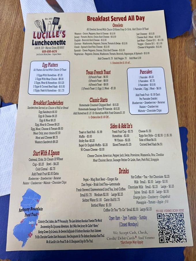 A menu that reads like a love letter to breakfast classics&mdash;no molecular gastronomy, no fusion confusion, just honest food that makes mornings worthwhile.