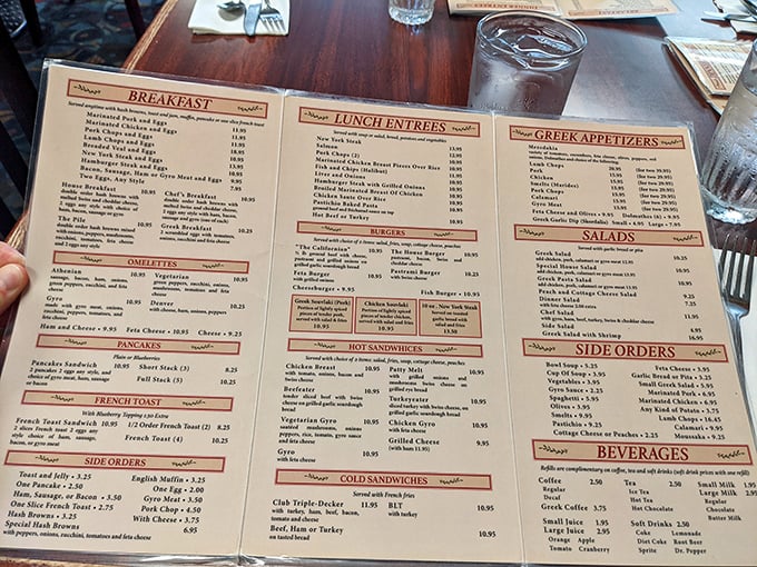 This menu is like a good novel&mdash;lengthy, full of plot twists, and impossible to put down until you've devoured every option.