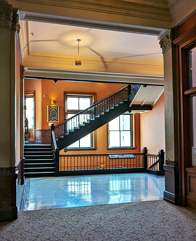 These aren't just stairs&mdash;they're a grand entrance worthy of royalty, or at least someone who wants to feel like royalty for a day.