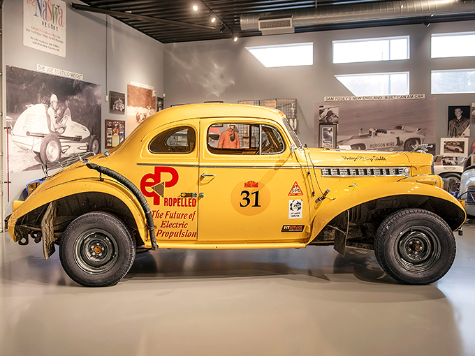 This isn't just a collection of old race cars&mdash;it's a time machine that transports you to the golden era of New England racing.