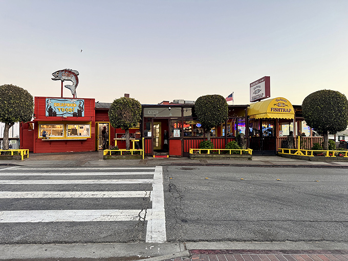Barbara's Fishtrap looks like it might wash away in high tide, but locals know this red shack has been serving seafood gold for decades.