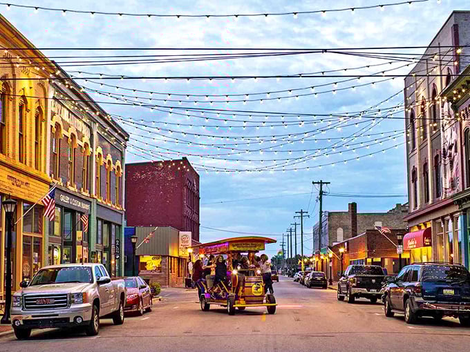 Bay City's main street feels like stepping into a Norman Rockwell painting, but with much friendlier housing prices.