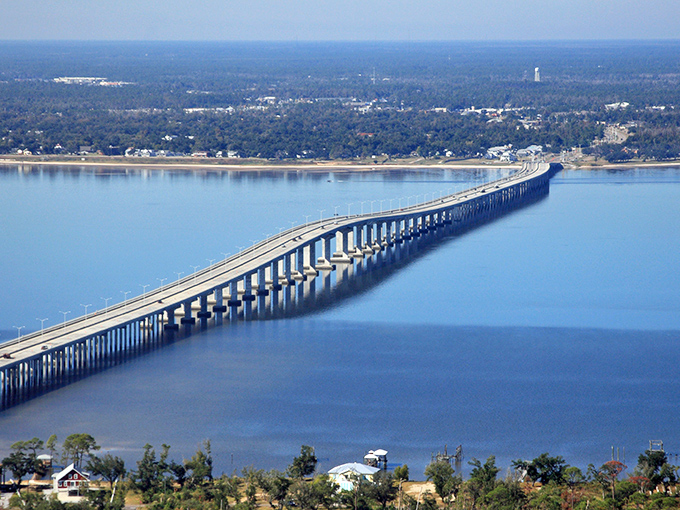 Bay St. Louis's waterfront stretches before you like nature's welcome mat, inviting locals to gather and connect.