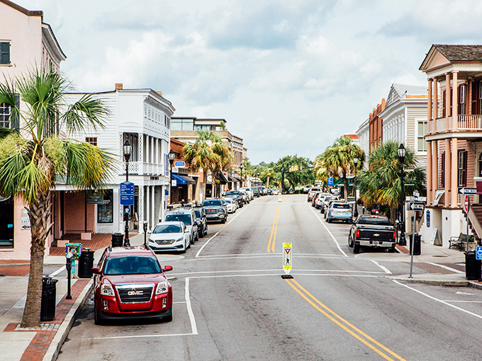 Downtown Beaufort's classic architecture invites you to linger, like an old friend suggesting "one more story" on the porch.
