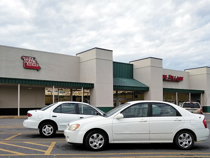 Value Village: where "real deals" isn't just a slogan, it's a way of life. Those parking spots fill quickly when word gets out about new arrivals!