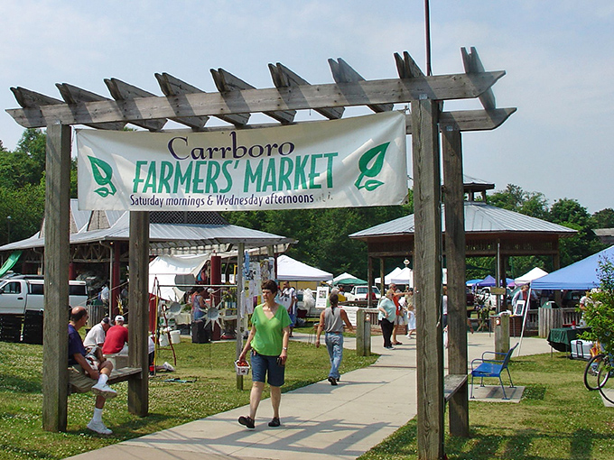 That impressive building in Carrboro has probably seen more interesting conversations than most big-city cocktail bars. History with character!