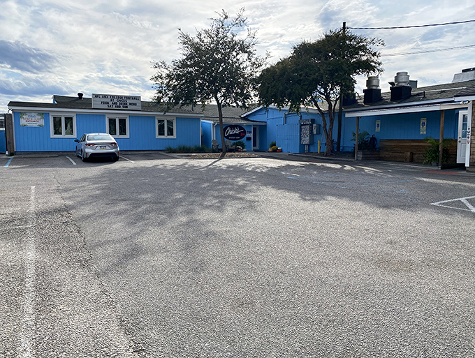 Chick's bright blue exterior is like a beacon for seafood lovers&mdash;follow it to oyster paradise on Lynnhaven Inlet.