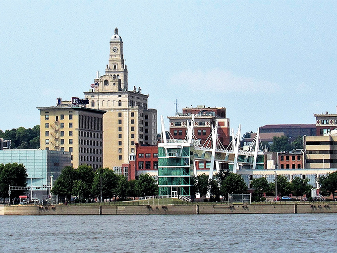 Davenport's historic charm flows along the Mississippi where every dollar feels like finding loose change in coat pockets.