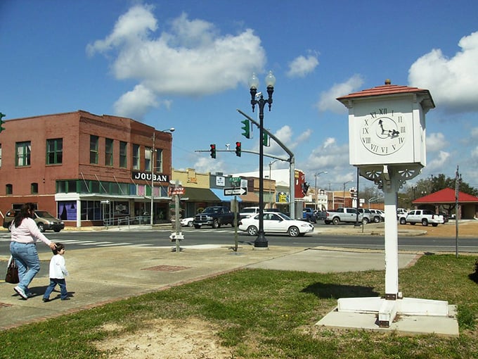 DeRidder's charming main street feels like stepping into a Norman Rockwell painting where the prices are still from 1955.