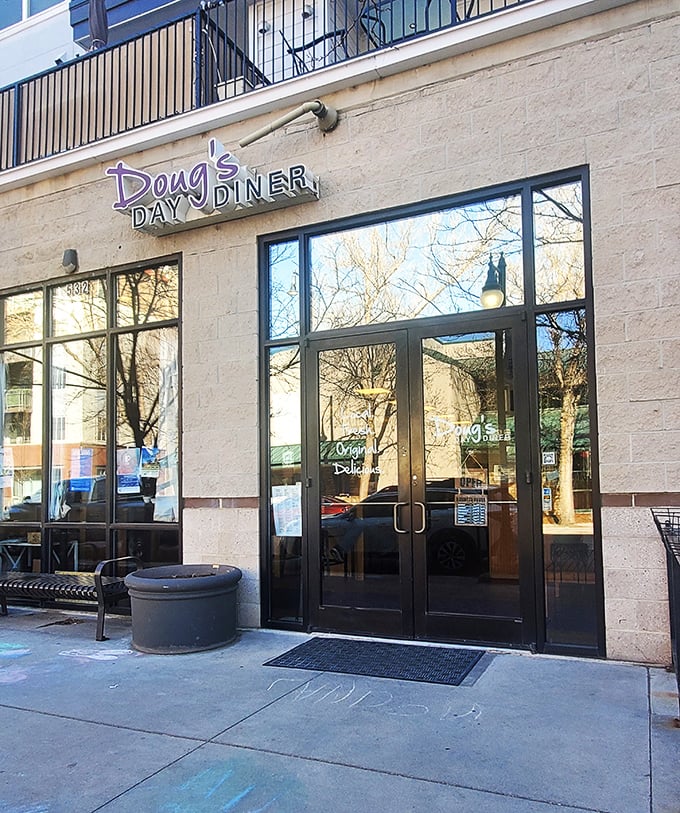 Doug's Day Diner brings modern flair to classic comfort food &ndash; where the cinnamon rolls are bigger than your plans for the day.