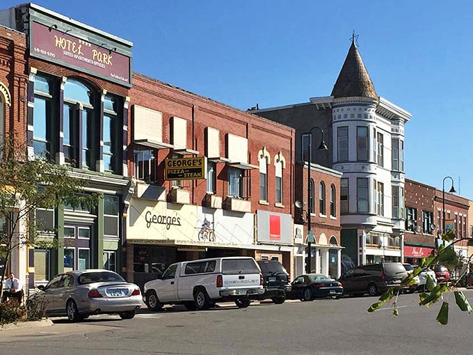 Fairfield's town square buzzes with small-town energy. Where your Social Security check buys twice the charm!