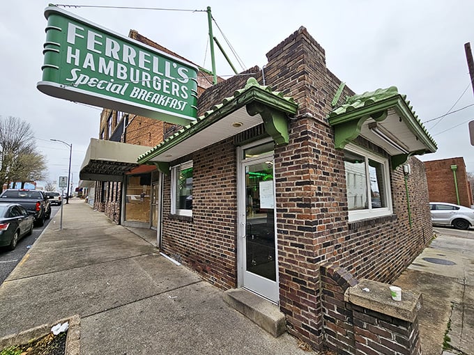 Ferrell's green vintage sign has been pointing hungry Kentuckians toward burger bliss since before Instagram could make food famous.