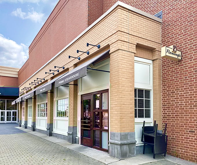 Fleming's elegant brick exterior whispers "special occasion" &ndash; but their steaks shout "come back every week!"